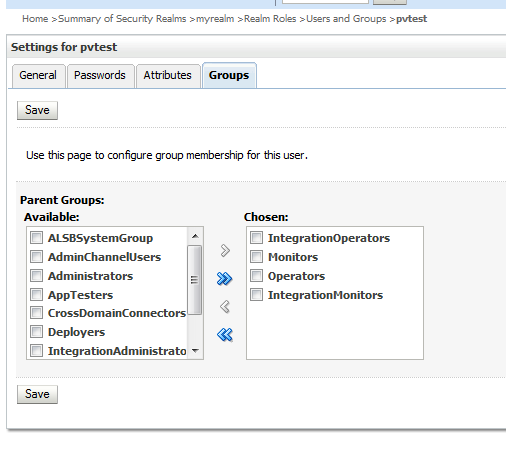 Java mon amour: Access not allowed for subject: principals on ResourceType ...