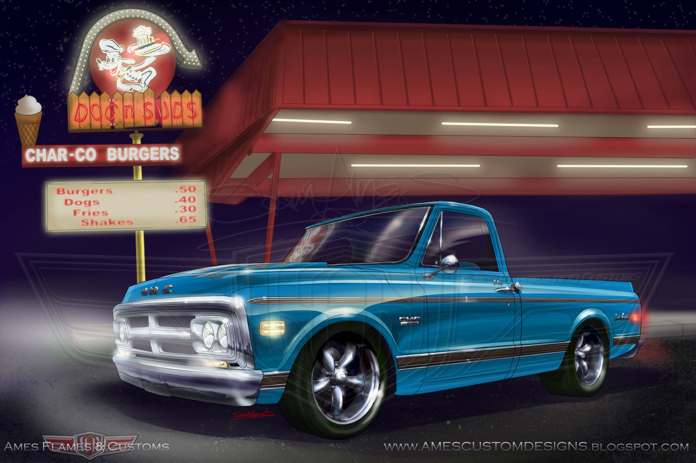 SAM AMES: 1970 GMC Sierra Grande Custom