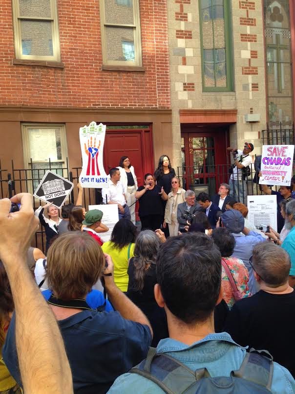 EV Grieve: At the rally for PS 64 Sunday