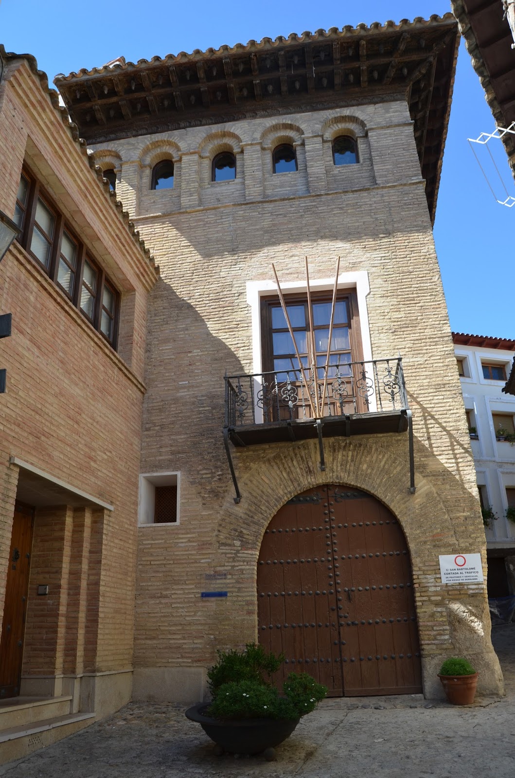 Centro de Estudios Borjanos: Reportaje sobre la Casa de Aguilar y otros edificios borjanos en TVE