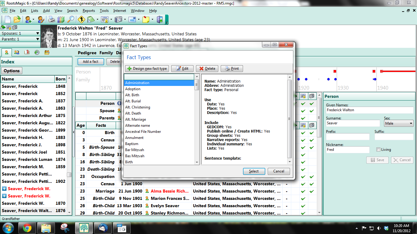 Genea-Musings: Exploring RootsMagic 6 - Post 1