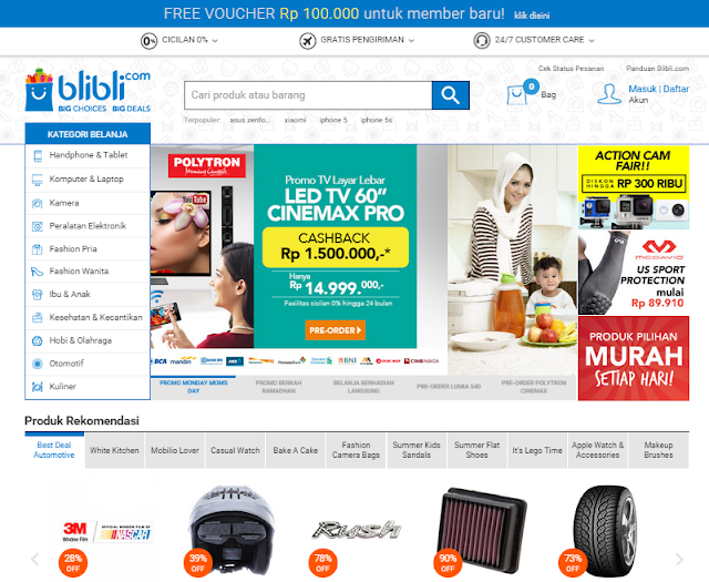 Inilah Bukti blibli.com Menyediakan Produk Terlengkap untuk Anda ...