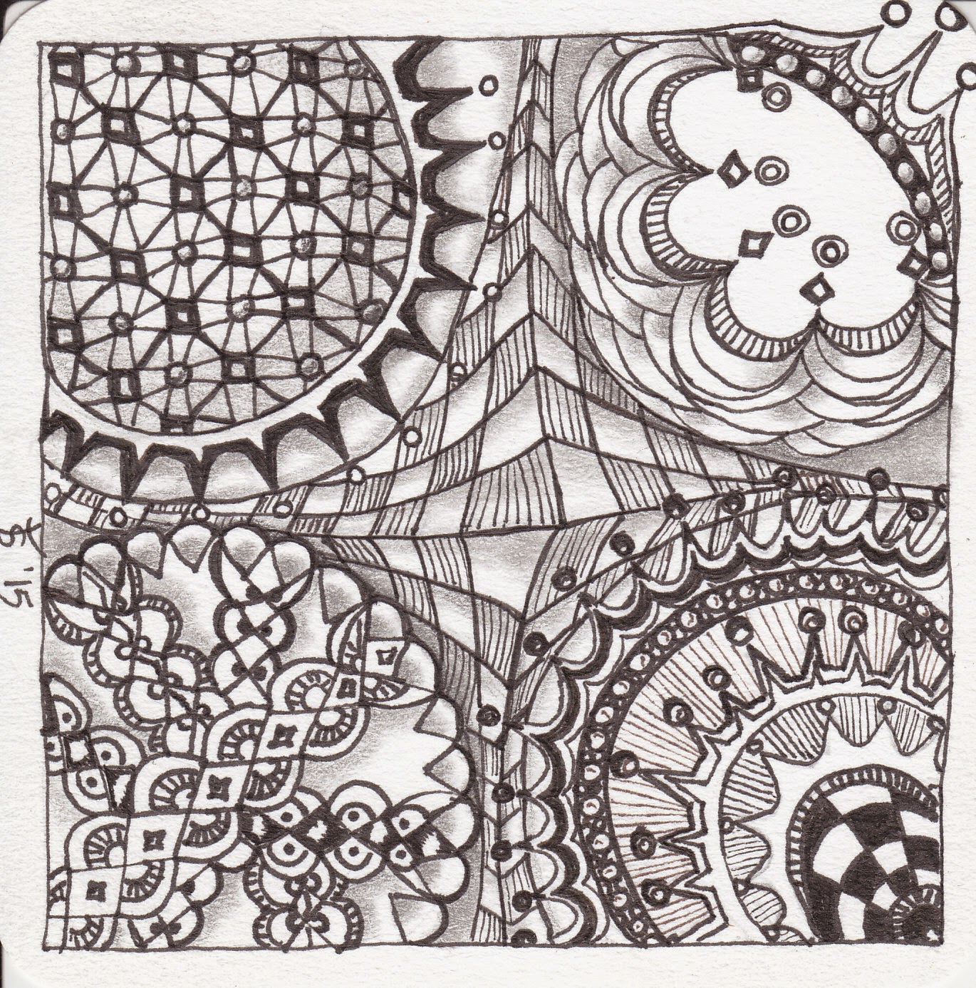 Tangelations for Africa: April 2015