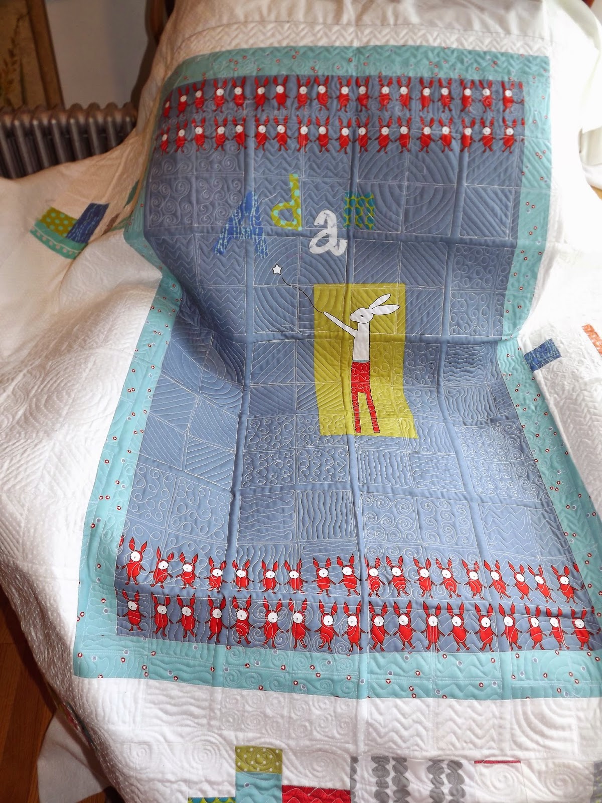 Hanging By A Thread: Custom Quilting 3D Windmills