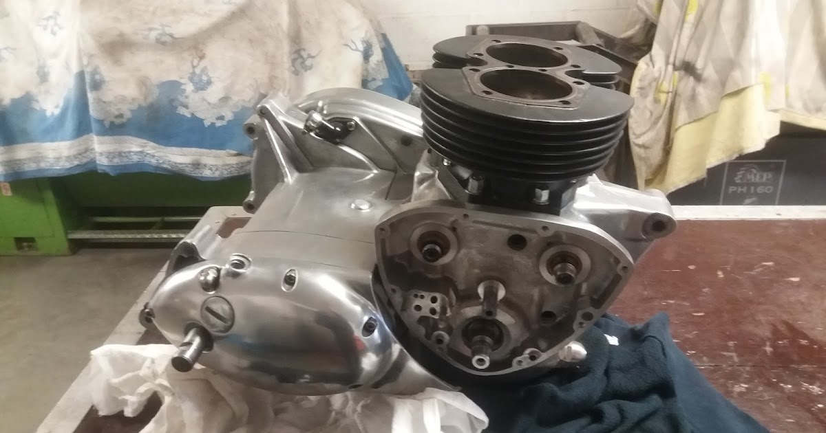 Assembling the t140 engine