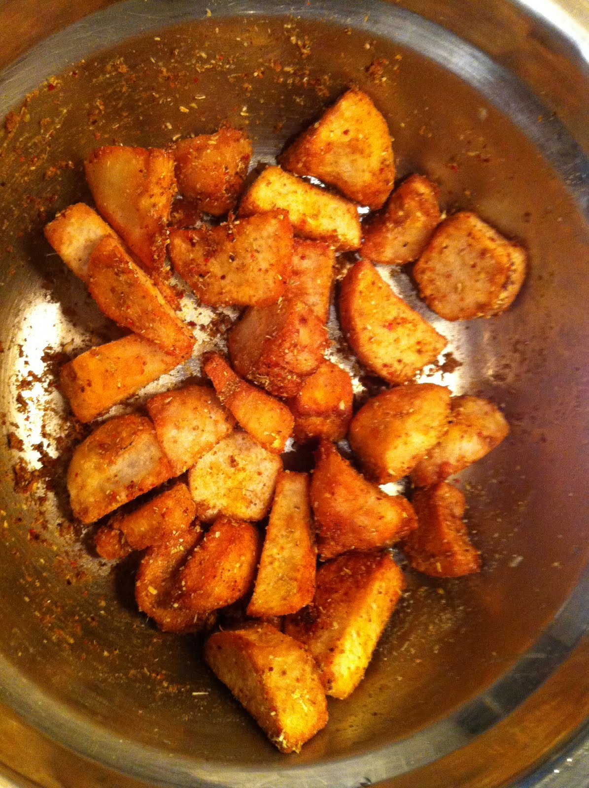 Sanya's Recipe Explorer: Fried Arbi (Fried Taro root)
