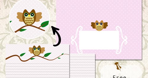 My Owl Barn: Free Printable Owls Letter Set