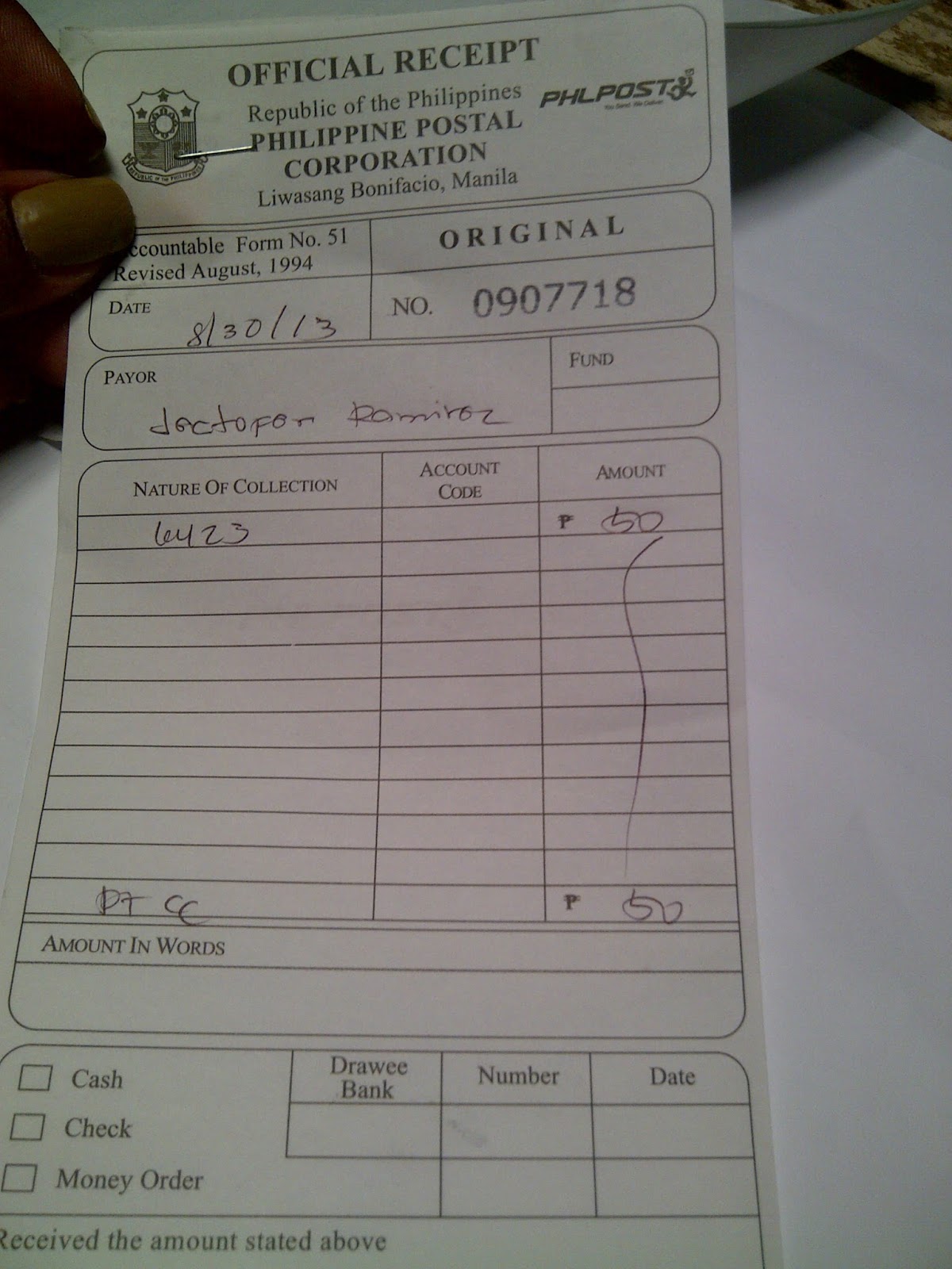 Philpost/Bureau of Customs Service Experience - The Bitch is back!