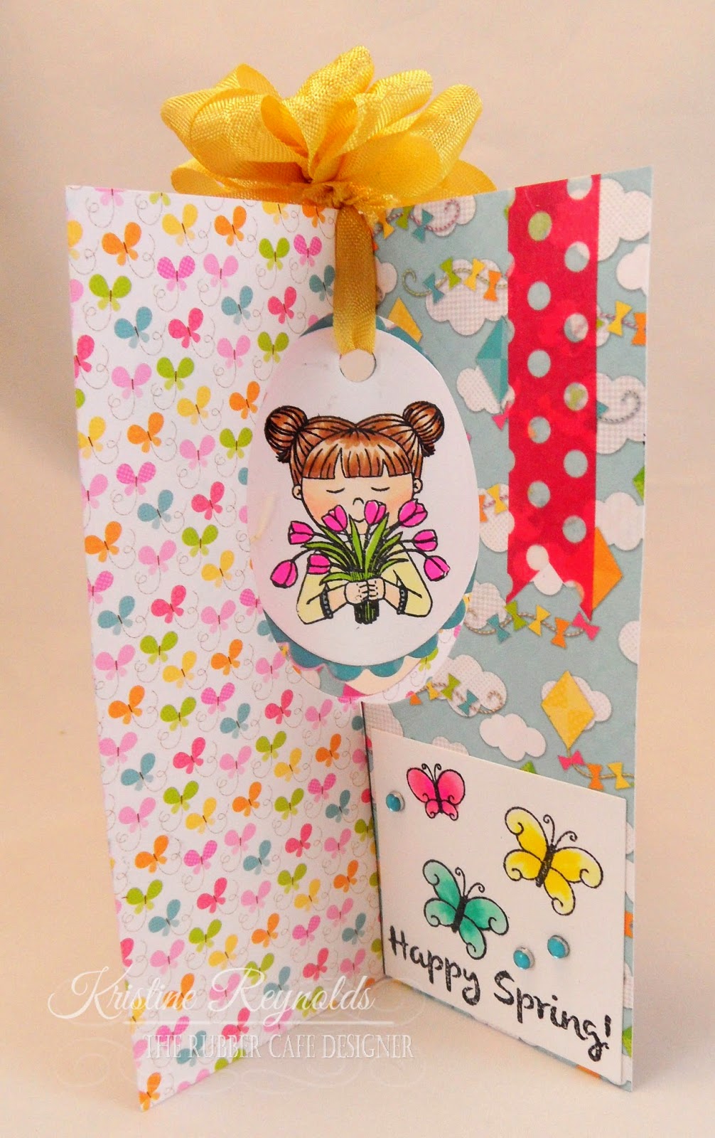 Stamping & Scrapping in California: Creative Cafe' 4 sided Card