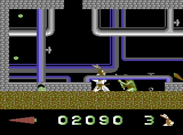 VGJUNK: NINJA RABBITS (COMMODORE 64)