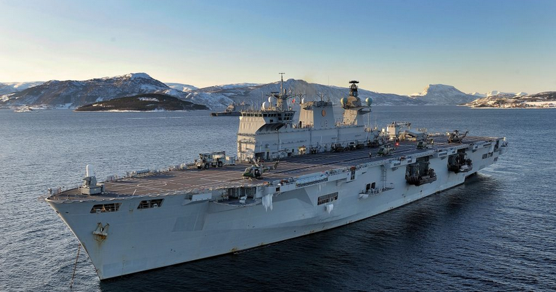 desarrollo defensa y tecnologia belica: HMS Ocean visita la ciudad de ...
