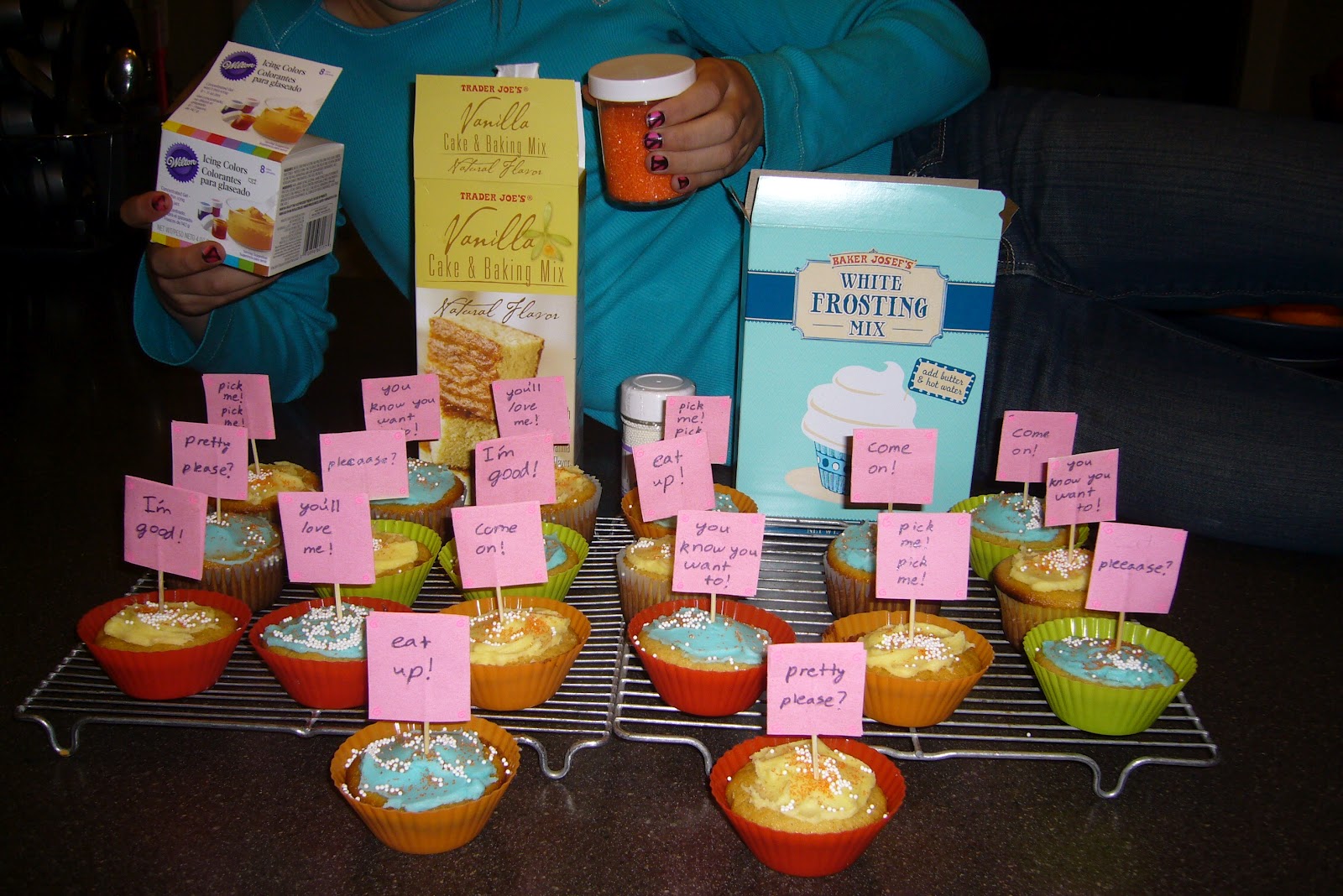 Holly's Creativity Blog: persuasive cupcakes