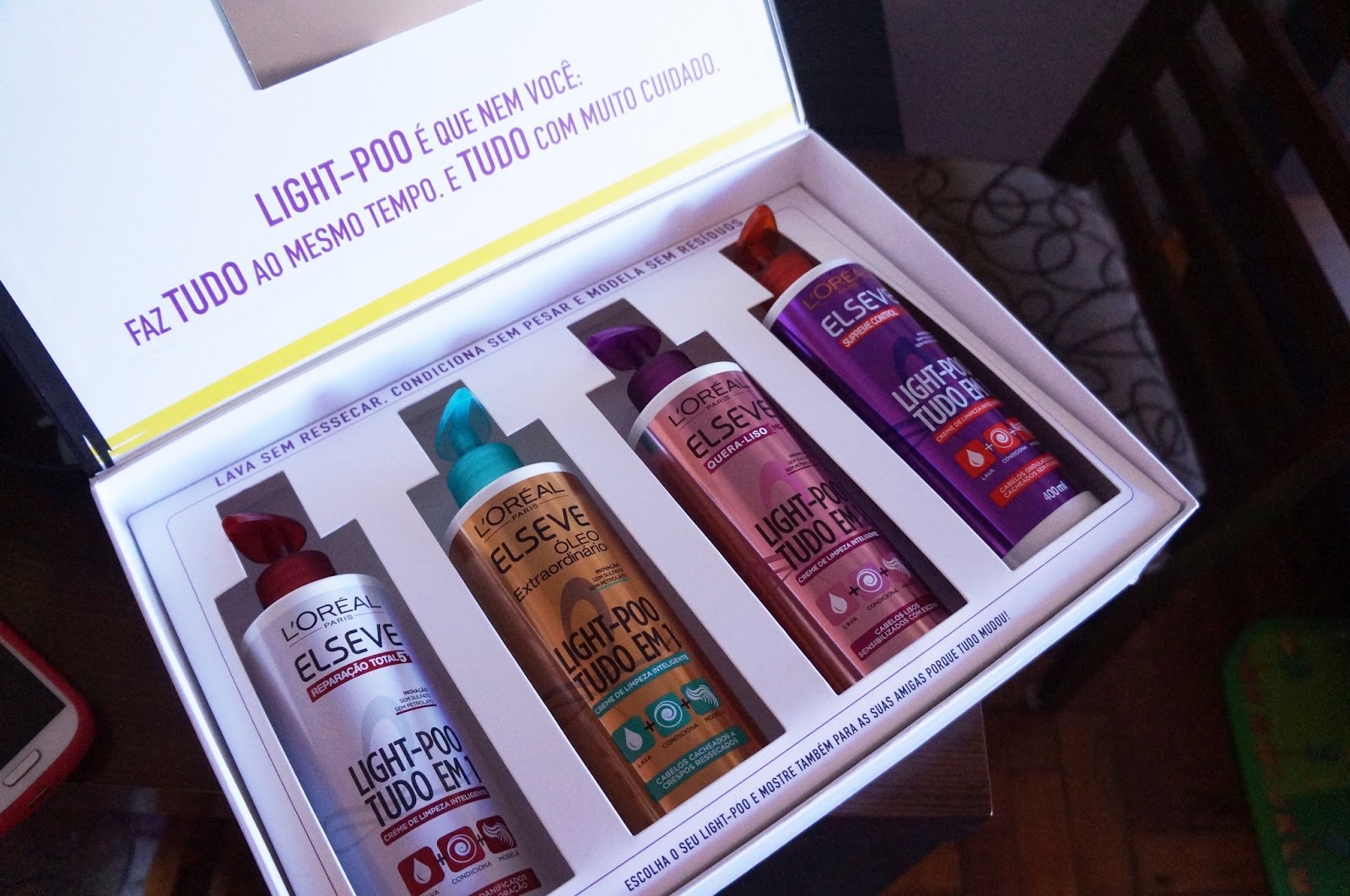 Light-Poo Tudo em 1 Elseve - Blog da Priscilla