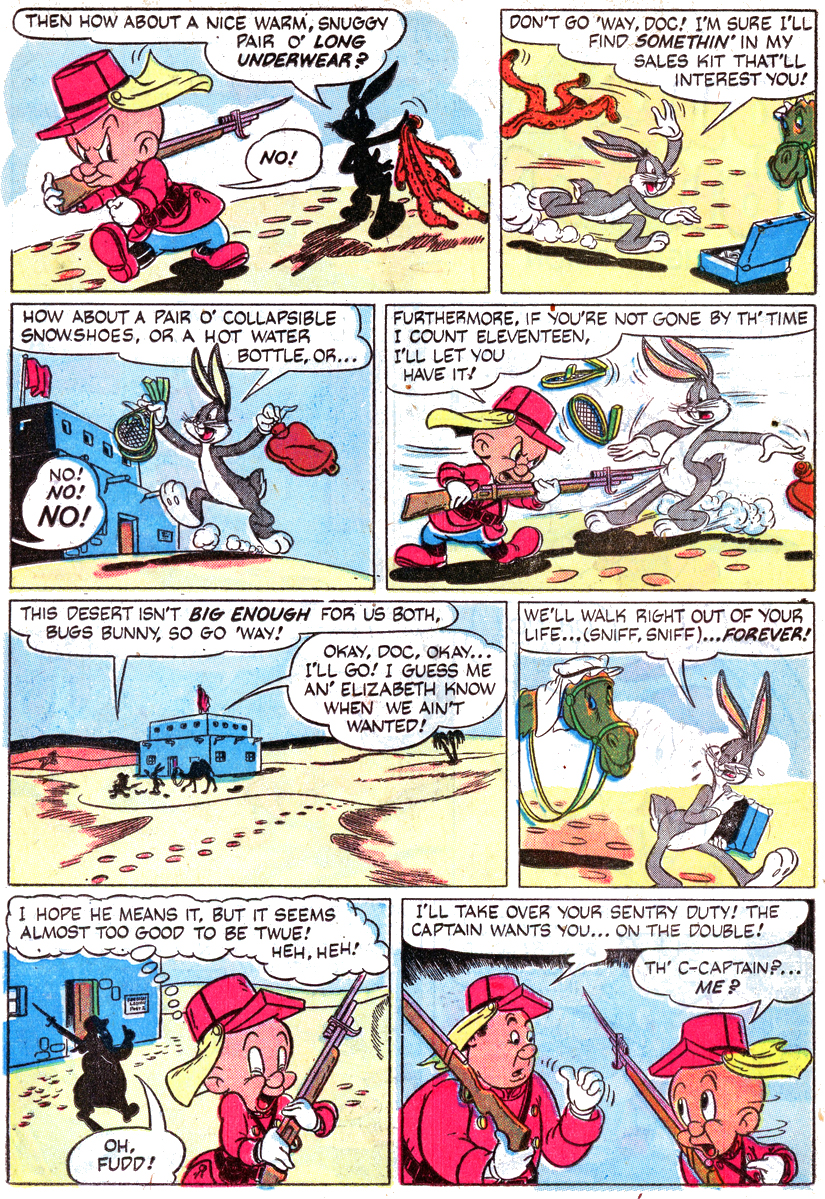 The Big Blog of Kids’ Comics!: Elmer Fudd in the Foreign Legion