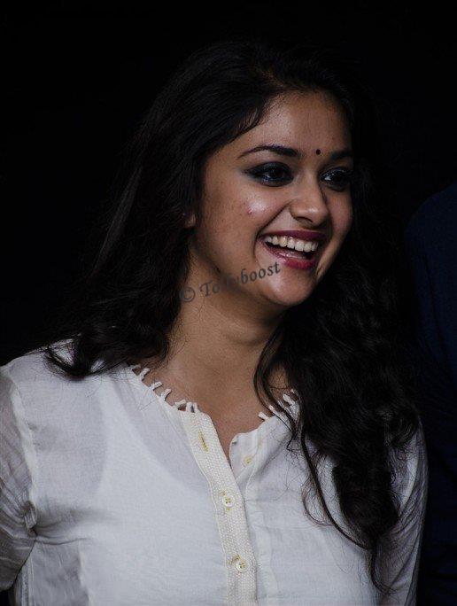 Indian Actress Keerthy Suresh Without Makeup Real Face Closeup Indian