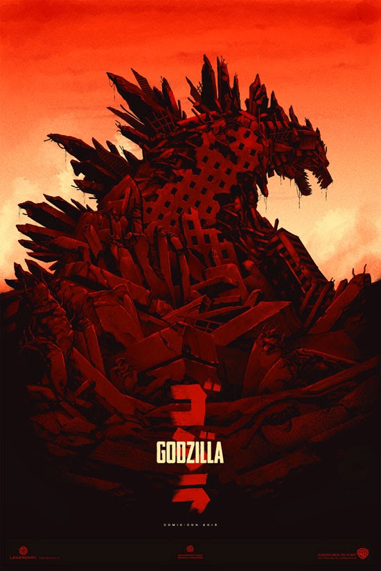 INSIDE THE ROCK POSTER FRAME BLOG: Godzilla & American Horror Story ...
