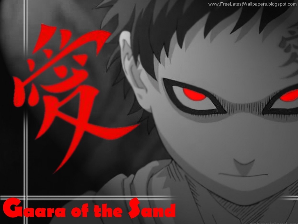 naruto vf wallpapers: Gaara of the Sand Waterfall" , Sabaku no Gaara ...