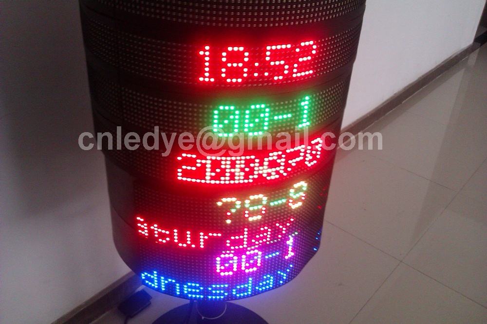 PetroLed: 8x64dot Mini flexible led display sign, Led message board