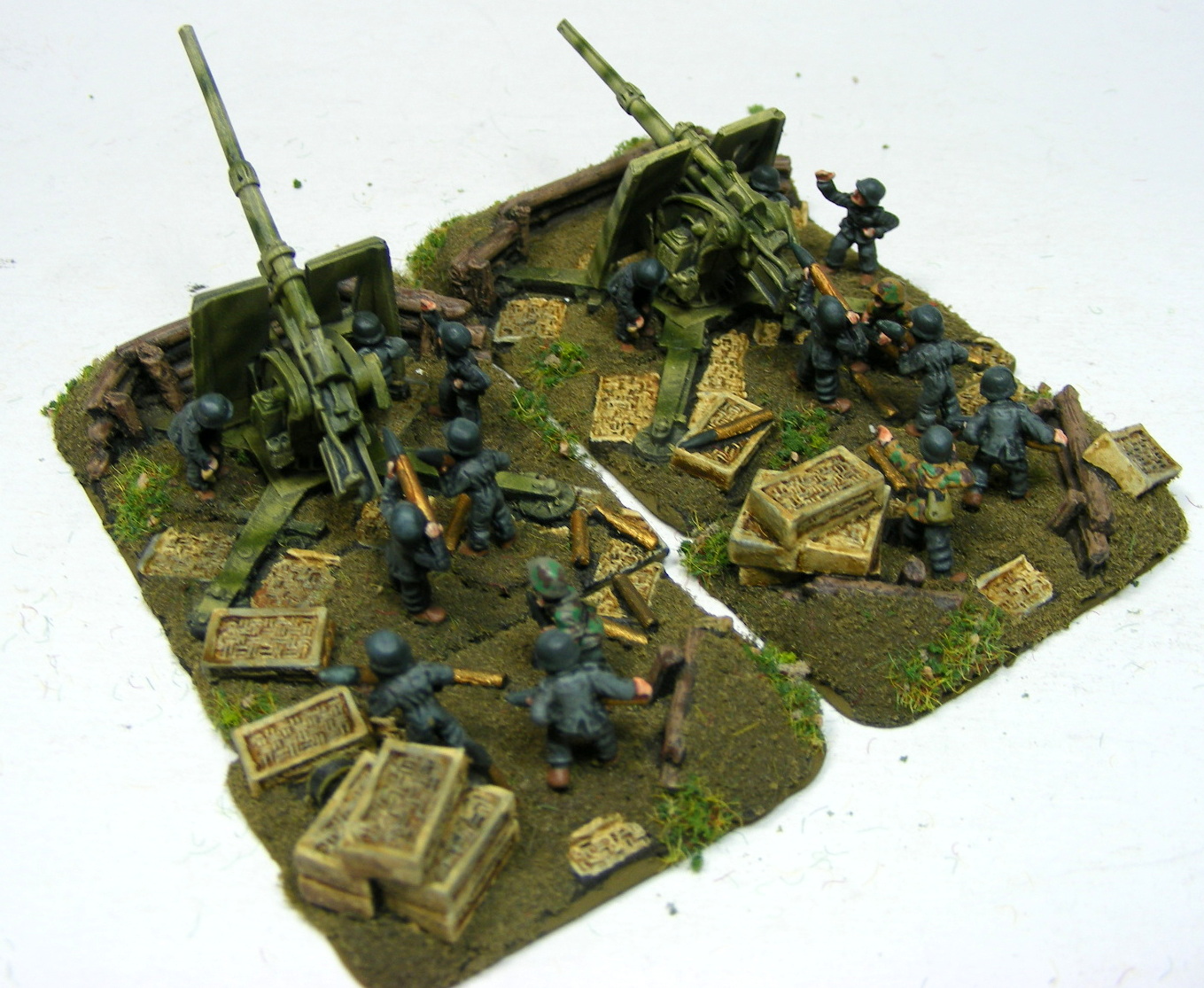 Evil Bob's Miniature Painting: 15mm WWII Germans for Flames of War