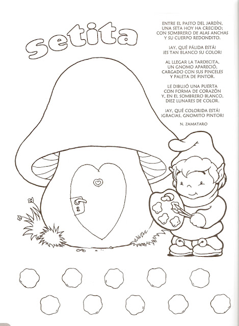 Kids Zone: Poemas para Colorear