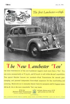 Analisis de Maquinas: Lanchester Ten (1936)