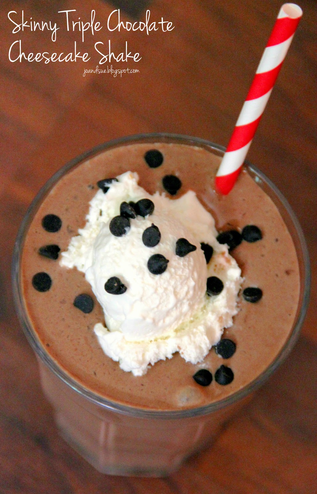 Jo and Sue: Skinny Triple Chocolate Cheesecake Shake