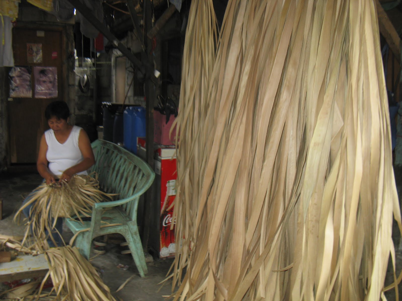 Barangay Manuyo Dos: Bayong Making @ Purok 5