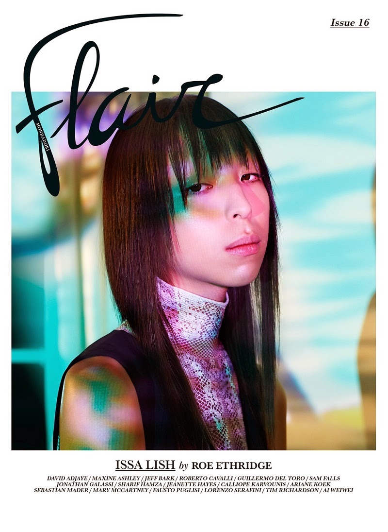 MAGAZINE COVER: Issa Lish on (France) Flair Magazine, Issue #16, April ...