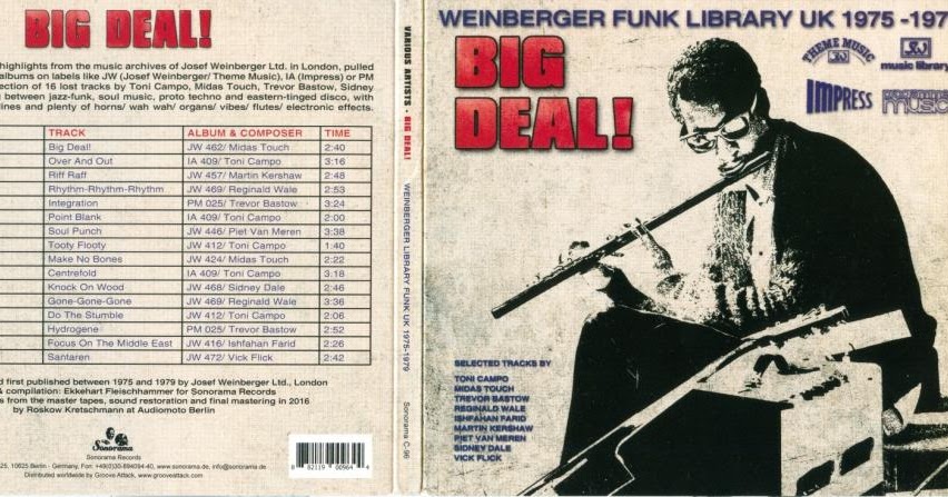 Valvulado: Big Deal! Weinberger Funk Library UK 1975-1979