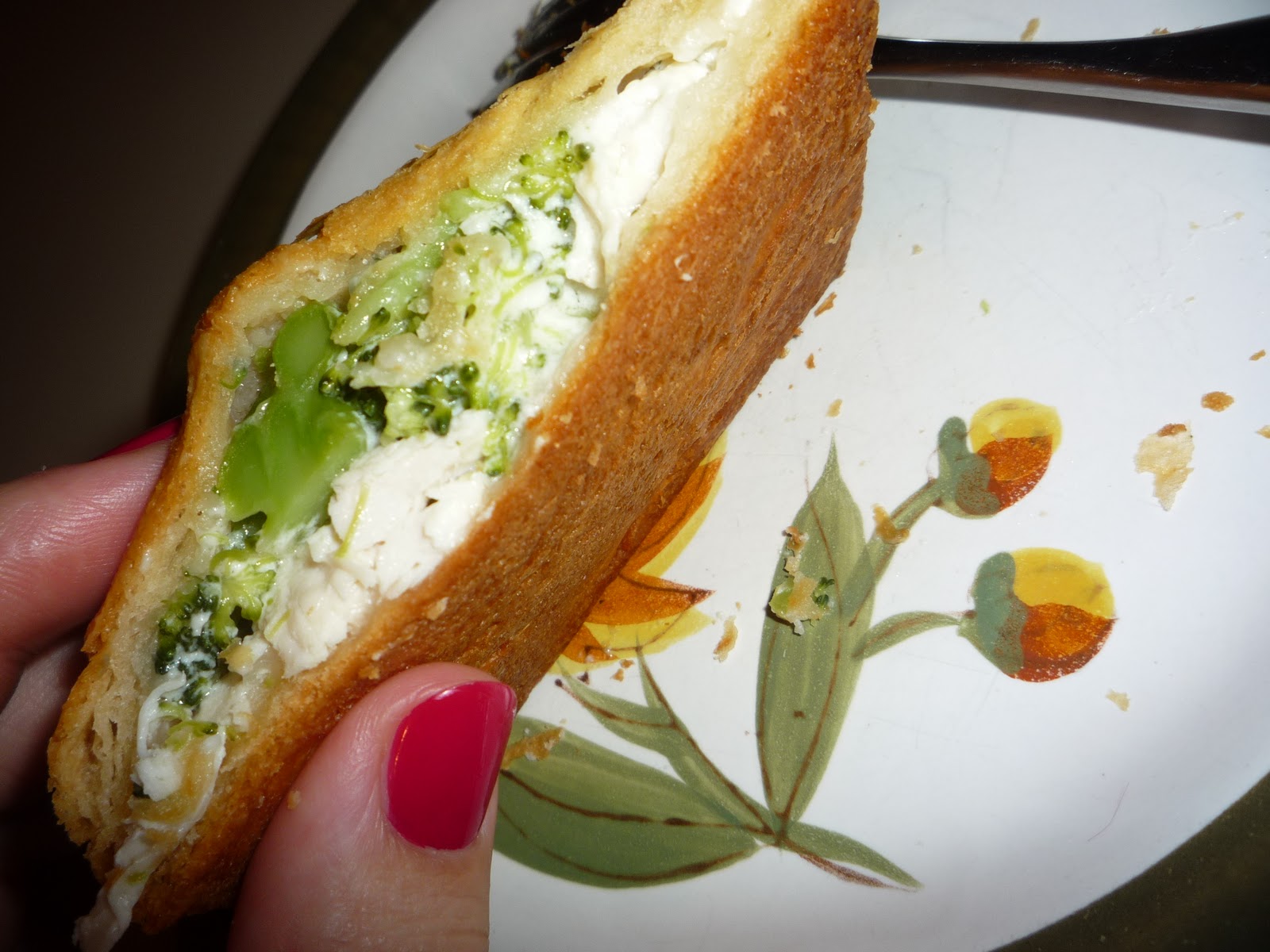 Carried Away with Vintage Gourmet: Savory Crescent Chicken Squares