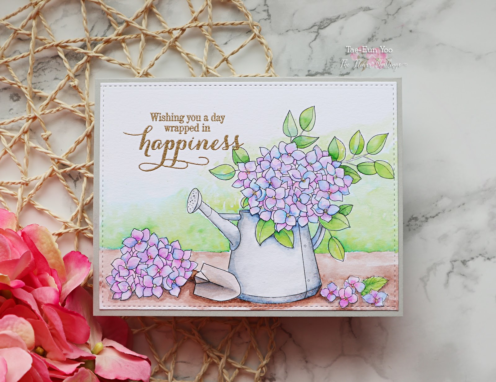 The Flower Challenge: The Flower Challenge #21 'Use a Previous Challenge'