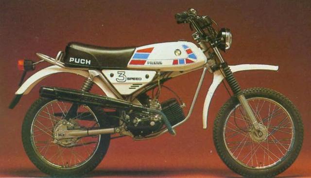 Erik`s Puch Cross Competición: Puch MC 50 Series 3 'Pioneer' 1979 - 1983