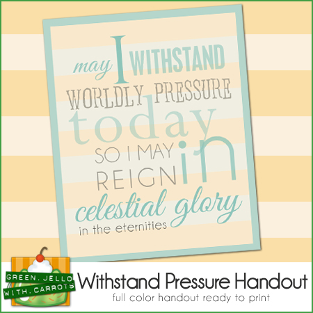 Green Jello with Carrots: Christmas Deals Day 4: 2013 Young Women Theme ...