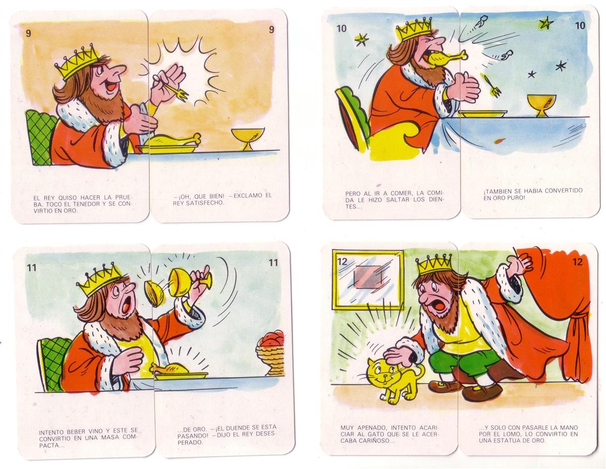 Barajas y Naipes: El Rey Midas