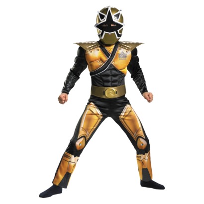Gold Power Ranger Samurai Mask