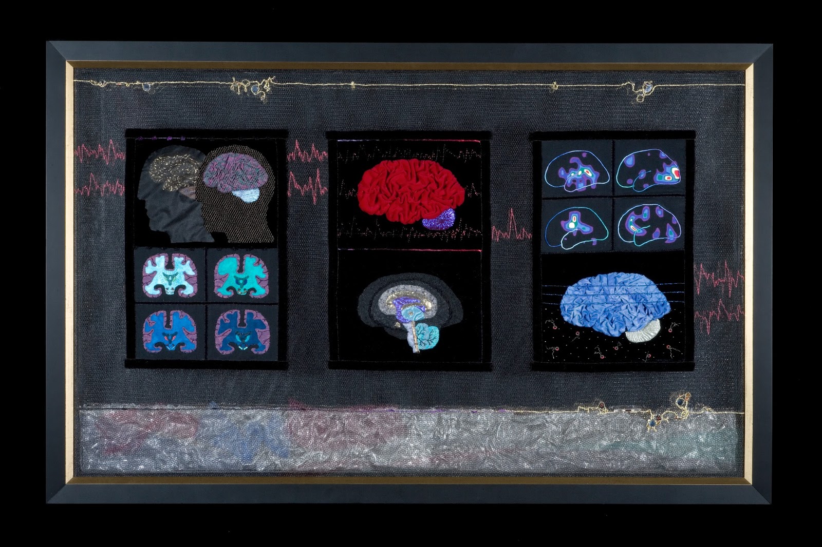 The Museum of Scientifically Accurate Fabric Brain Art