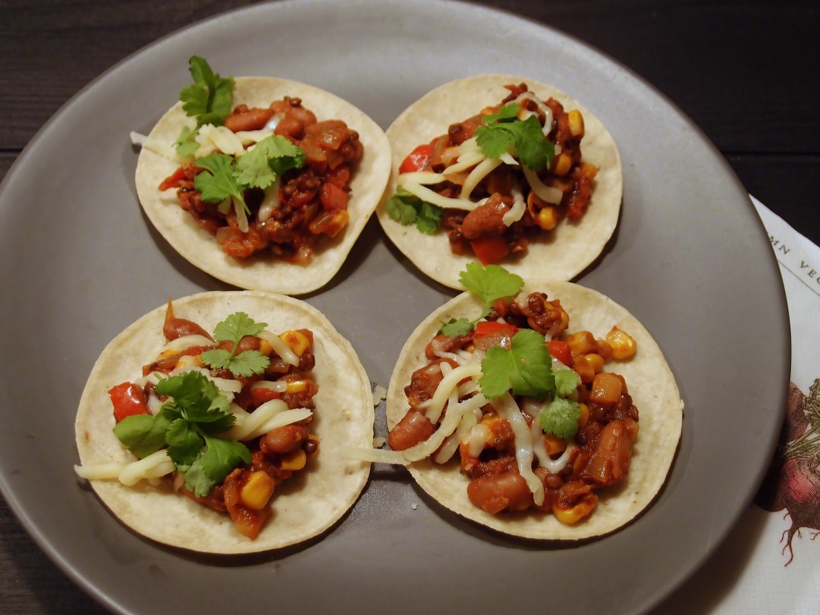 The VegHog: Open mini tortillas