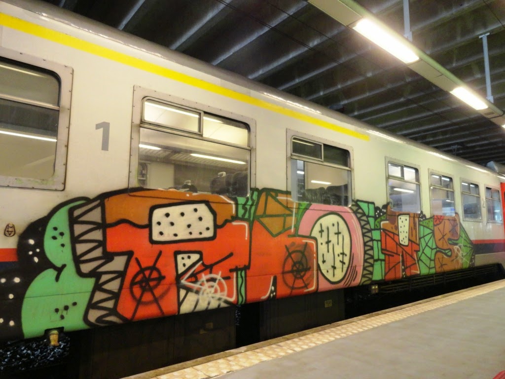 Well… the thing is like that. Graffiti is the name. Advertising the ...