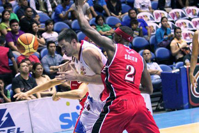 Referee suspended after the missed call on Bruno Sundov’s shot | PBA Slam