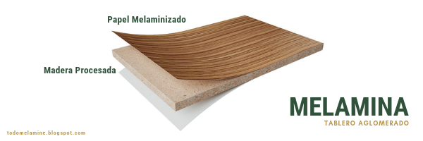 Todo Melamine: Melamina: ¿De que esta hecho el tablero de melamina?