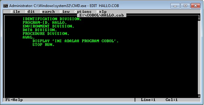 Cobol (Common Business Oriented Language) | Mr.Dark Wizard