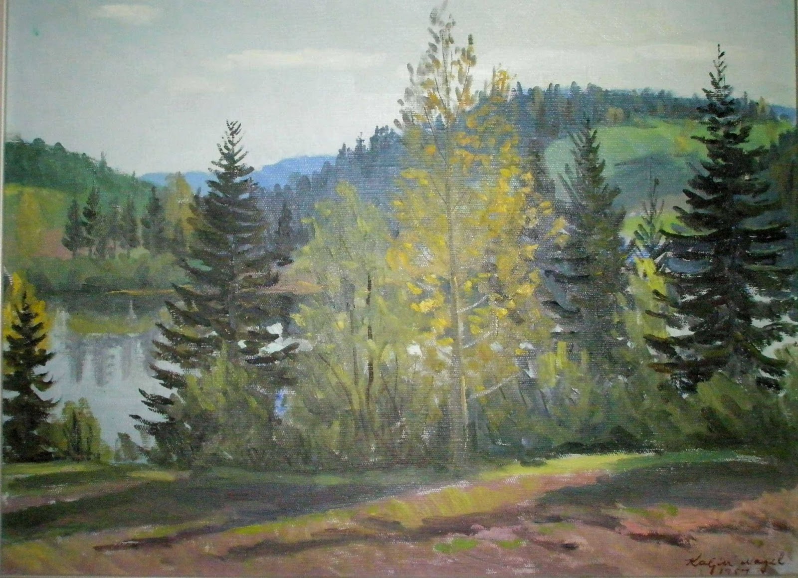 Kalju Nagel - Kunst: "Kevad" 1957