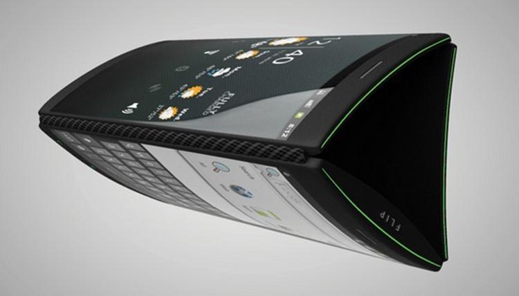triple AMOLED screened flip phone ~ COOL NEW TECH