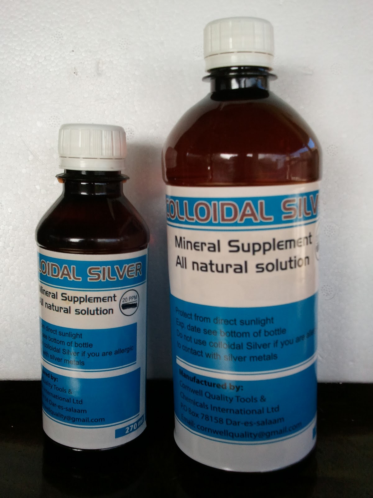 CORNWELL TANZANIA: COLLOIDAL SILVER- HOW IT WORKS