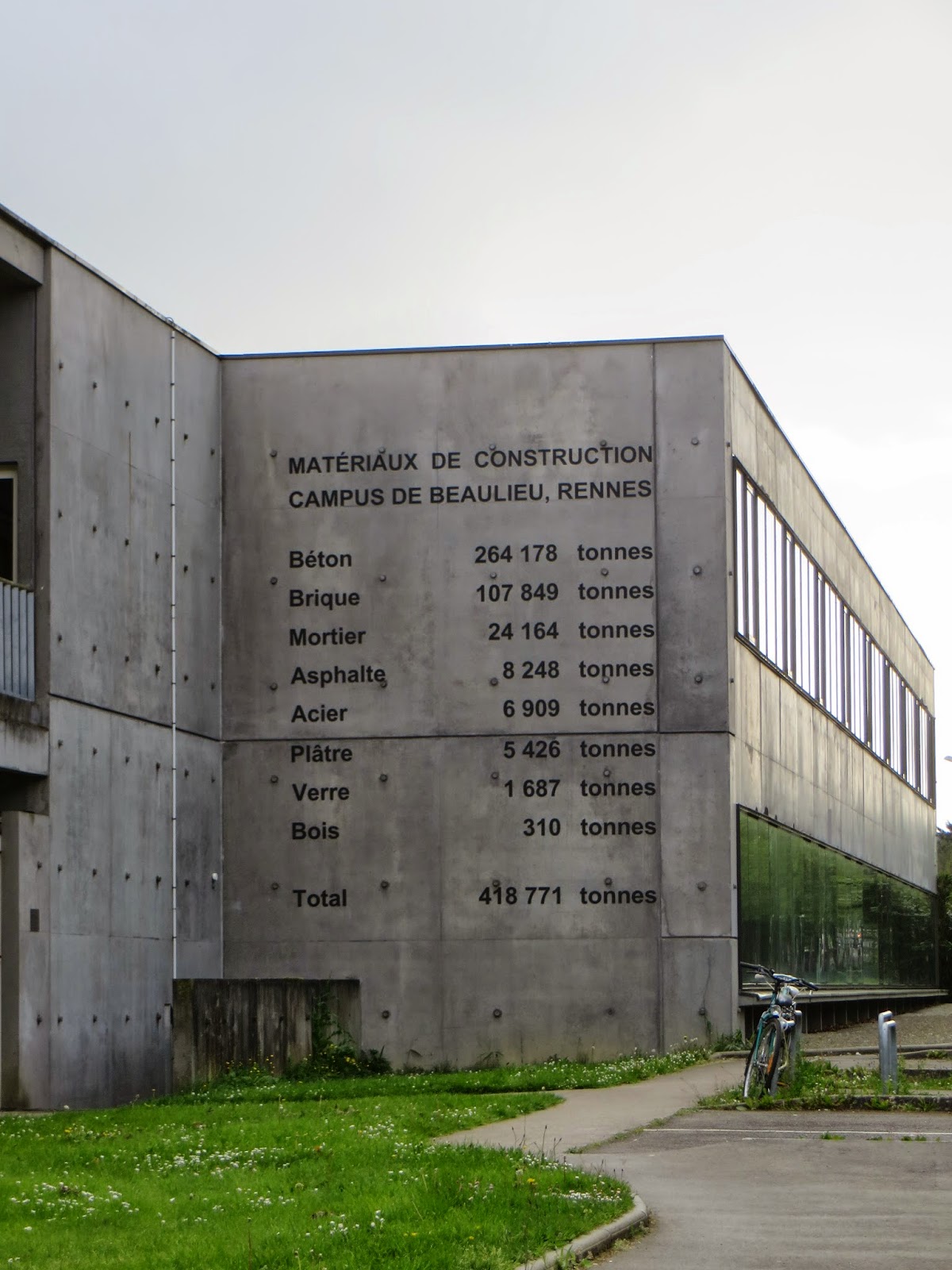 EntreVoir: Lara Almarcegui, Matériaux de construction – Campus Beaulieu ...