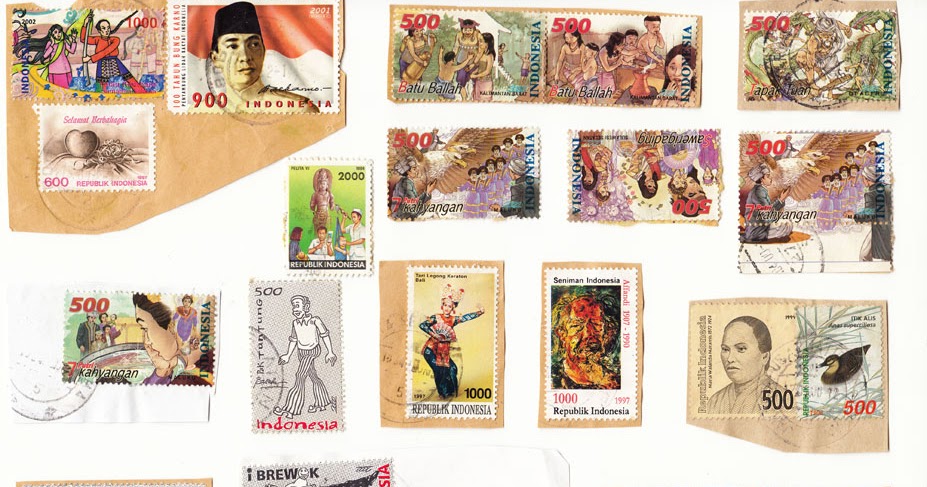 IMAGE GAMBAR: Paket Perangko Aktifitas