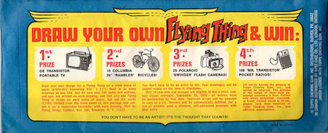 The Topps Archives: Where The Flying Things Are