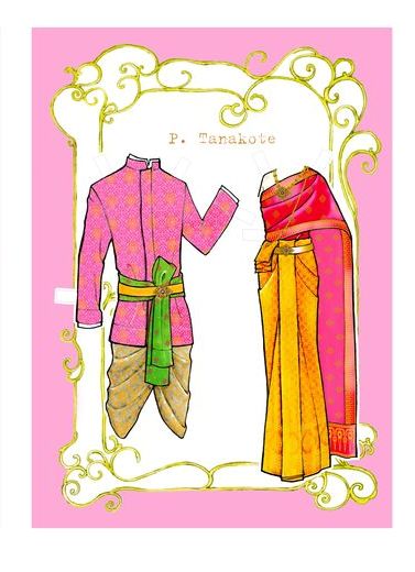 Mbah Bepe: Paper Doll Thai Traditional Costumes