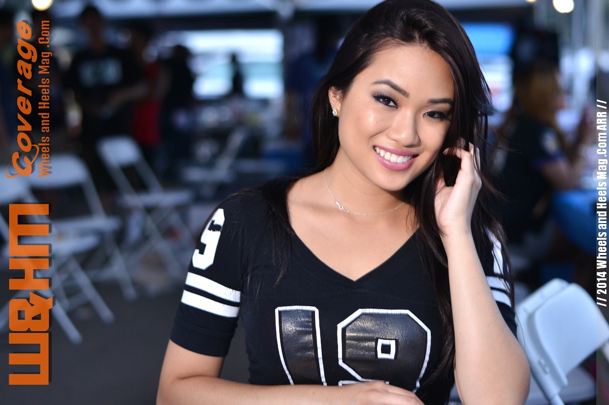 Sandra Wong, The Super Awesome Cover Model at 2014 Extreme Autofest San ...