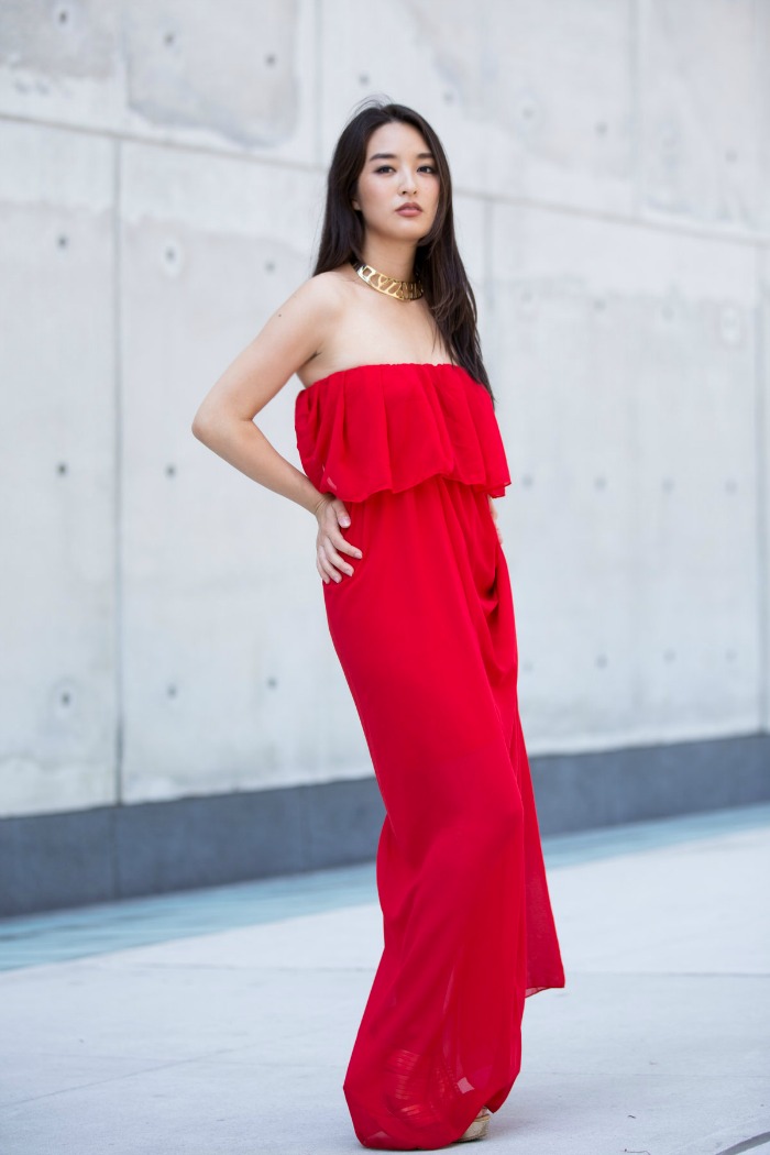 Fabulous Red Maxi Dresses Under $50 - By Kimberly Kong